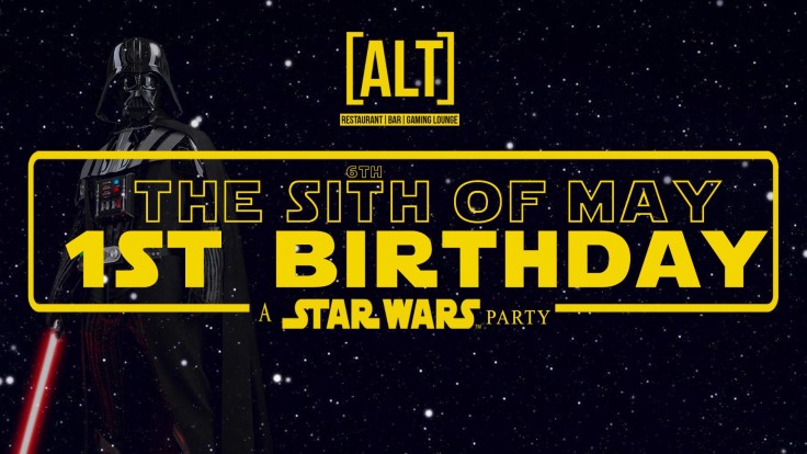 ALT Birthday Bash - May The Sith Star Wars Party | Belong Nottingham ...